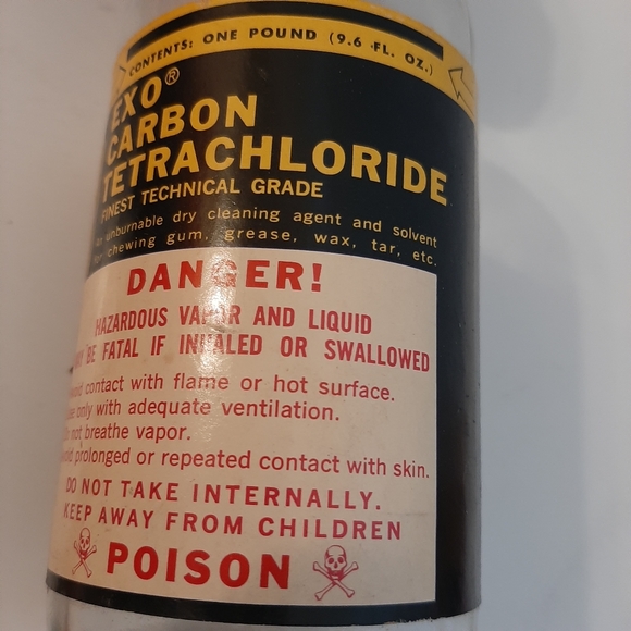 EXO | Other | Vintage Exo Carbon Tetrachloride Dry Cleaning Agent ...